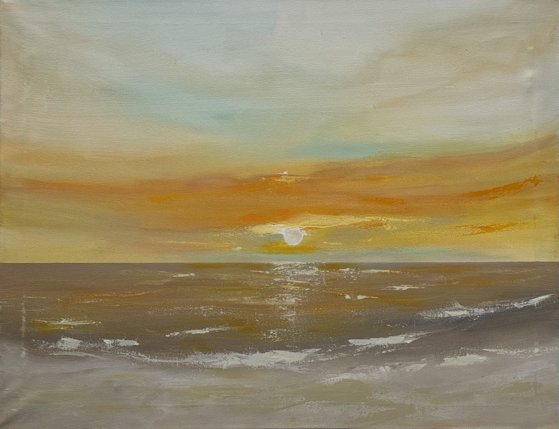 Luci del mare Painting by Marion Kotyba - Jose Art Gallery