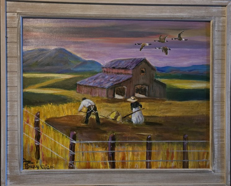 Harvest's Whisper Painting by Danny Ellison