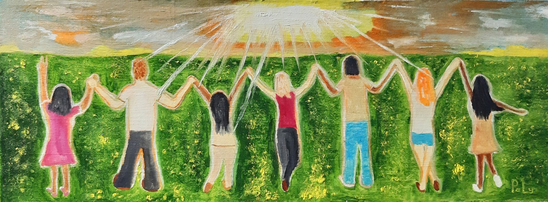 Peace Painting by Poly - Jose Art Gallery