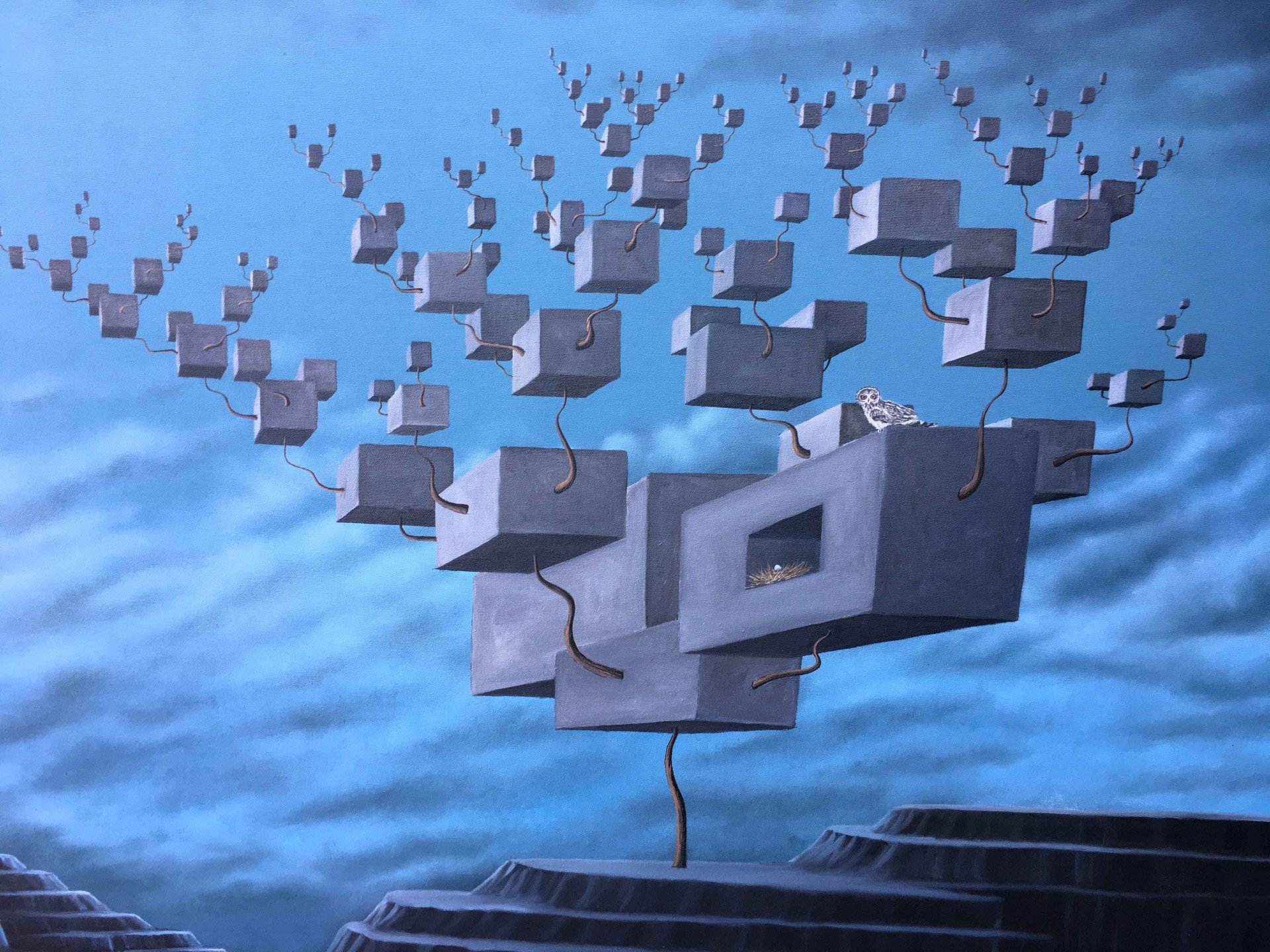 Transformation Painting by Beklan Kizilcay - Jose Art Gallery