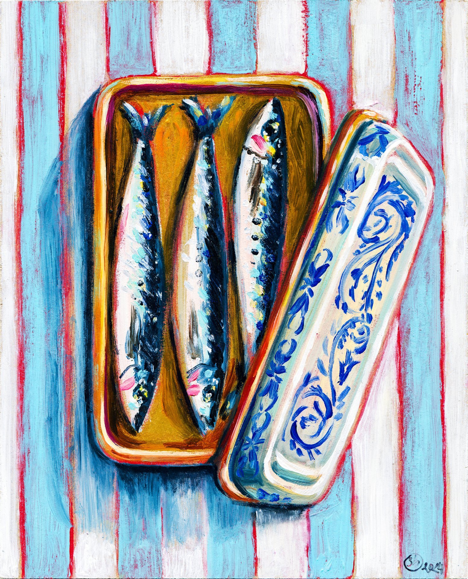 Sardine Drawing Tin