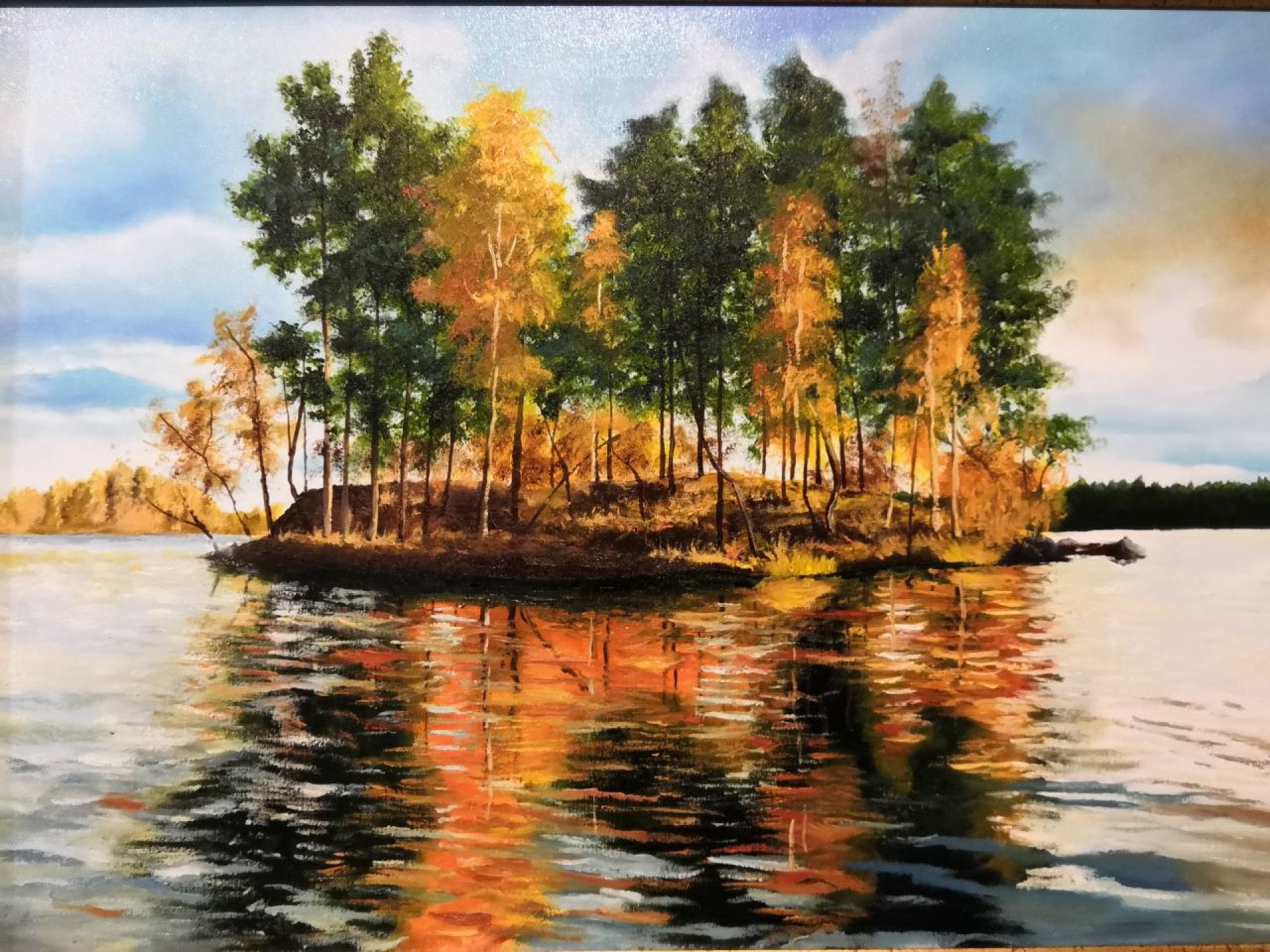 Island Painting by Liliia Doroshenko - Jose Art Gallery