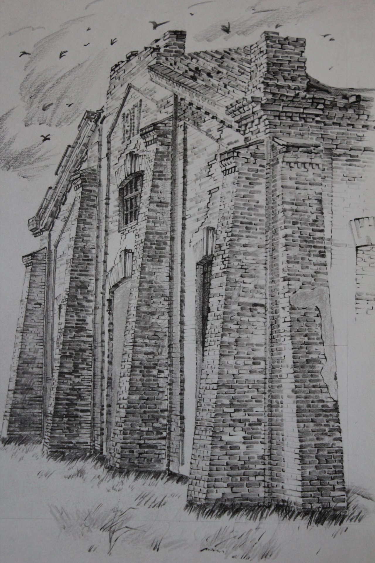 Foundry Drawing - Spartak Chernyshov - Jose Art Gallery