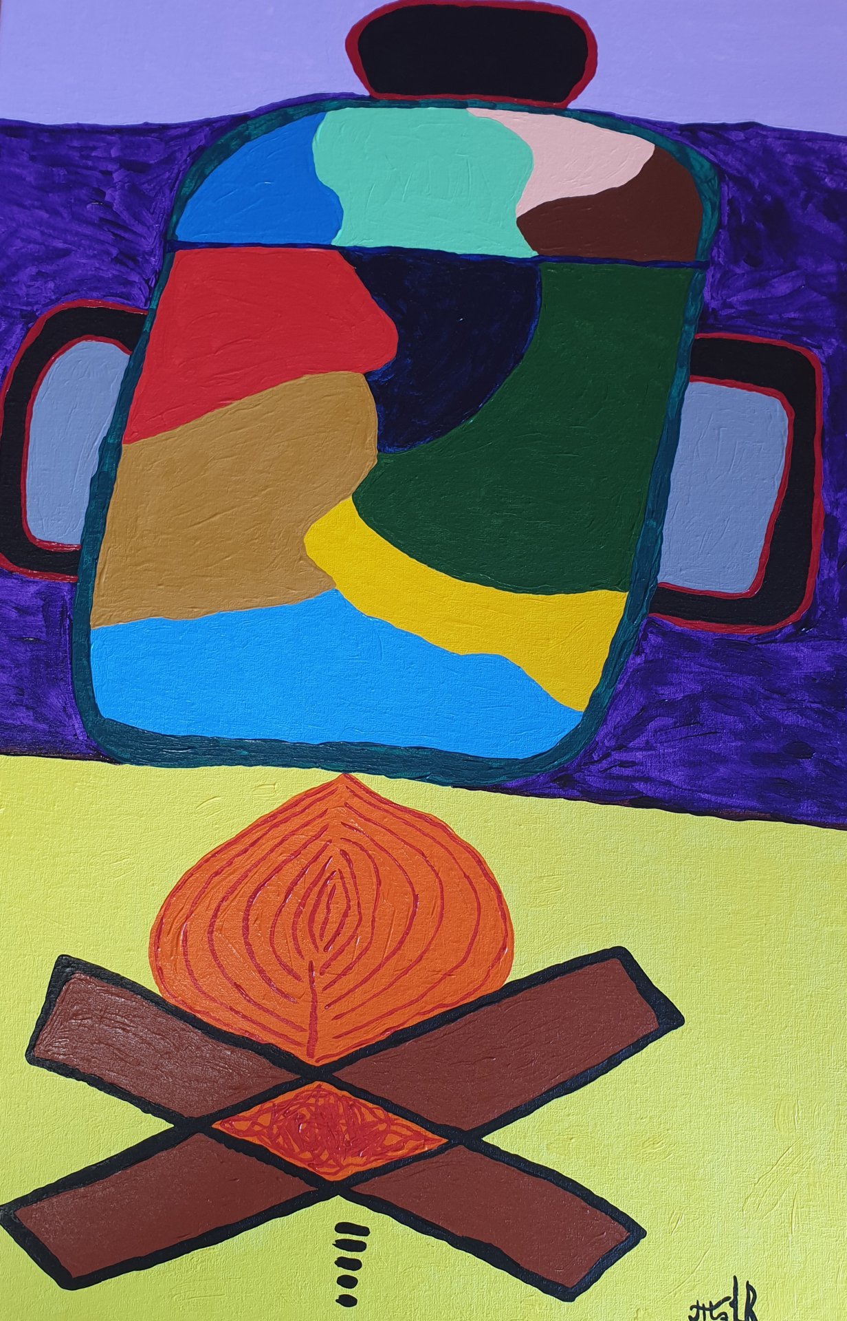 Hearth Painting by Arina Mari - Jose Art Gallery