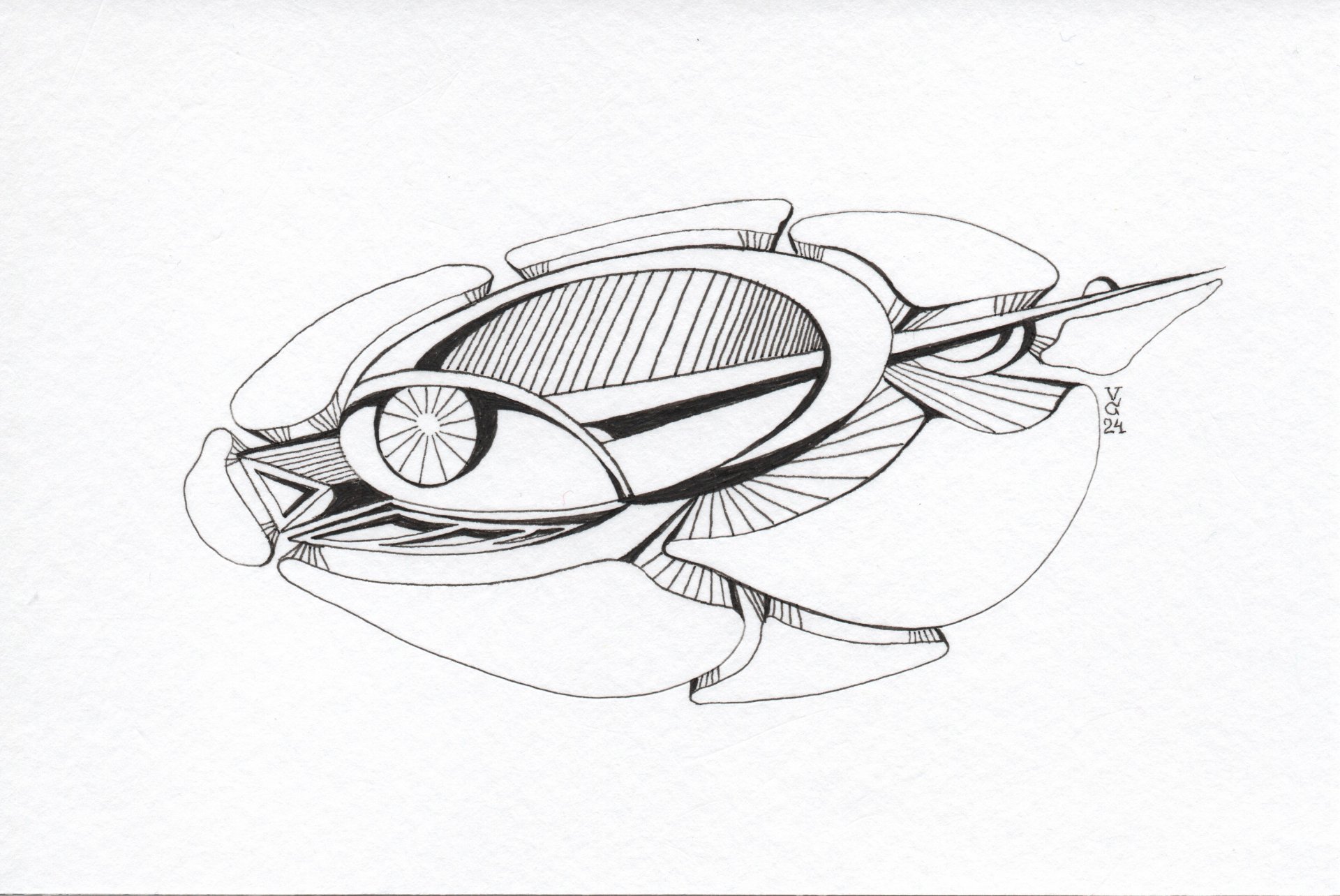 Espacio de opciones. Sueños Dibujo - Vitas Chernyauskas