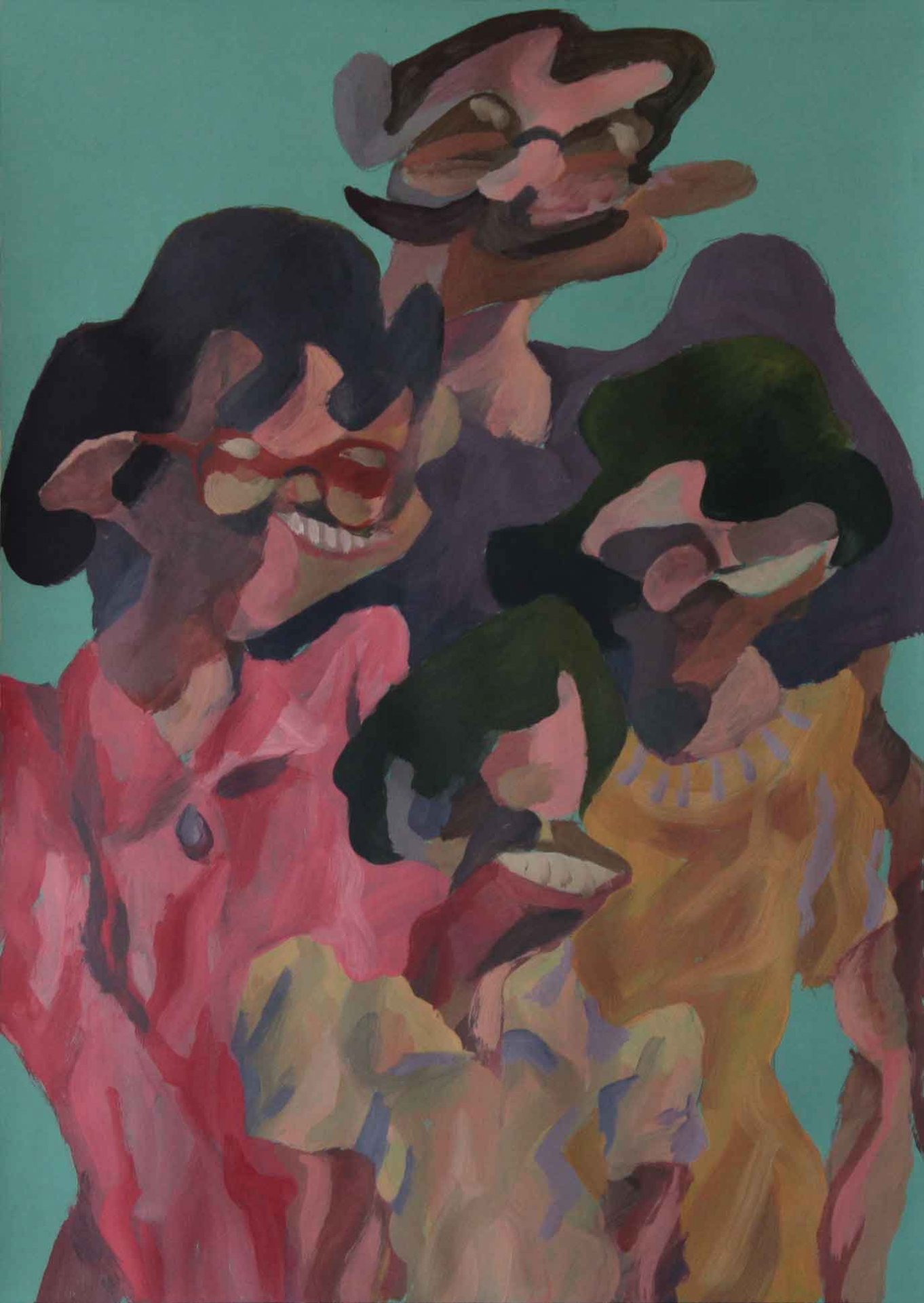 Family Portrait #44 Painting by Martin Singer