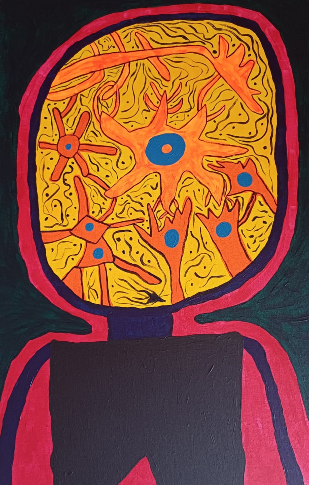 Thinking man Painting by Arina Mari - Jose Art Gallery