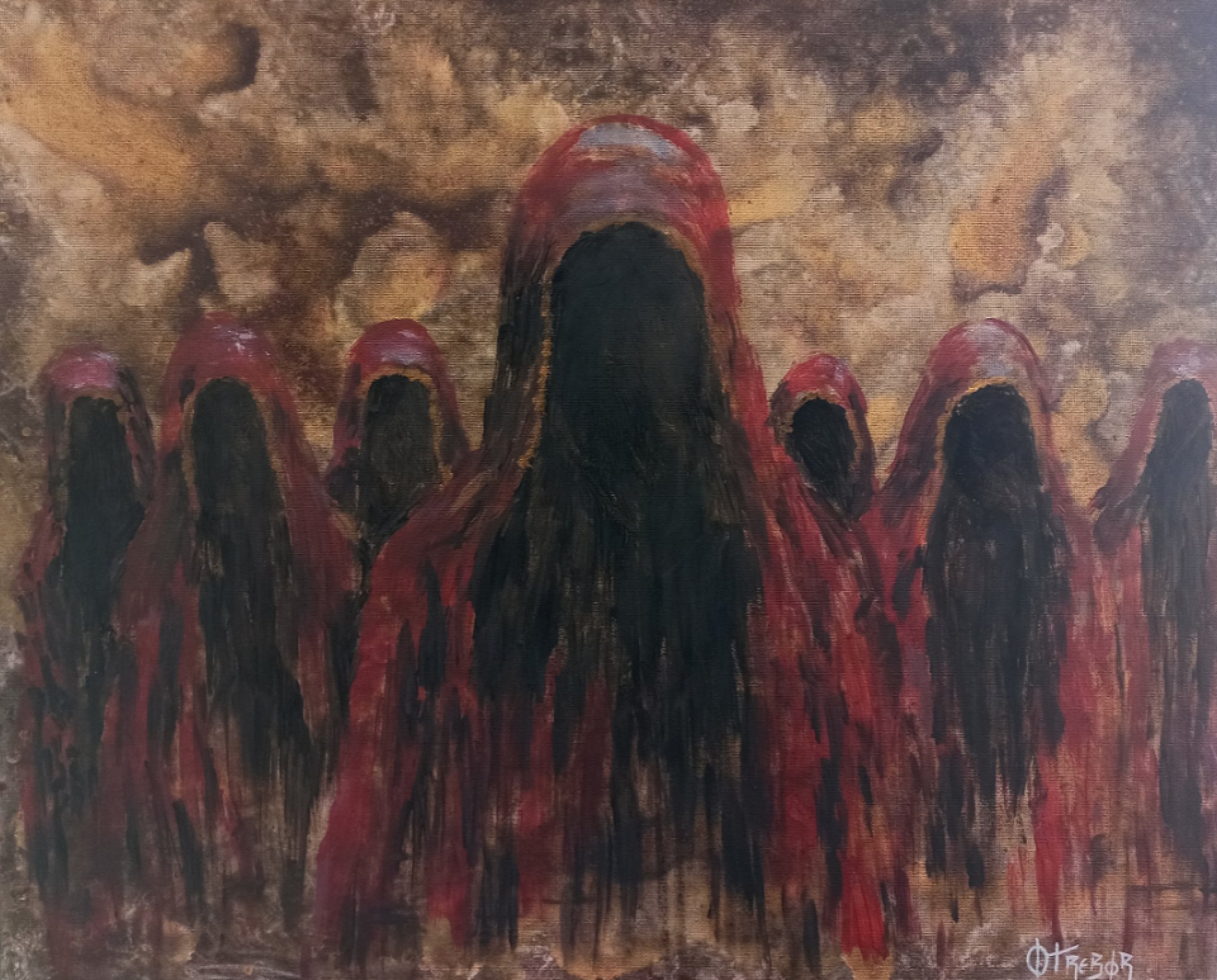 SEVENONE Painting by OTREBOR - Jose Art Gallery