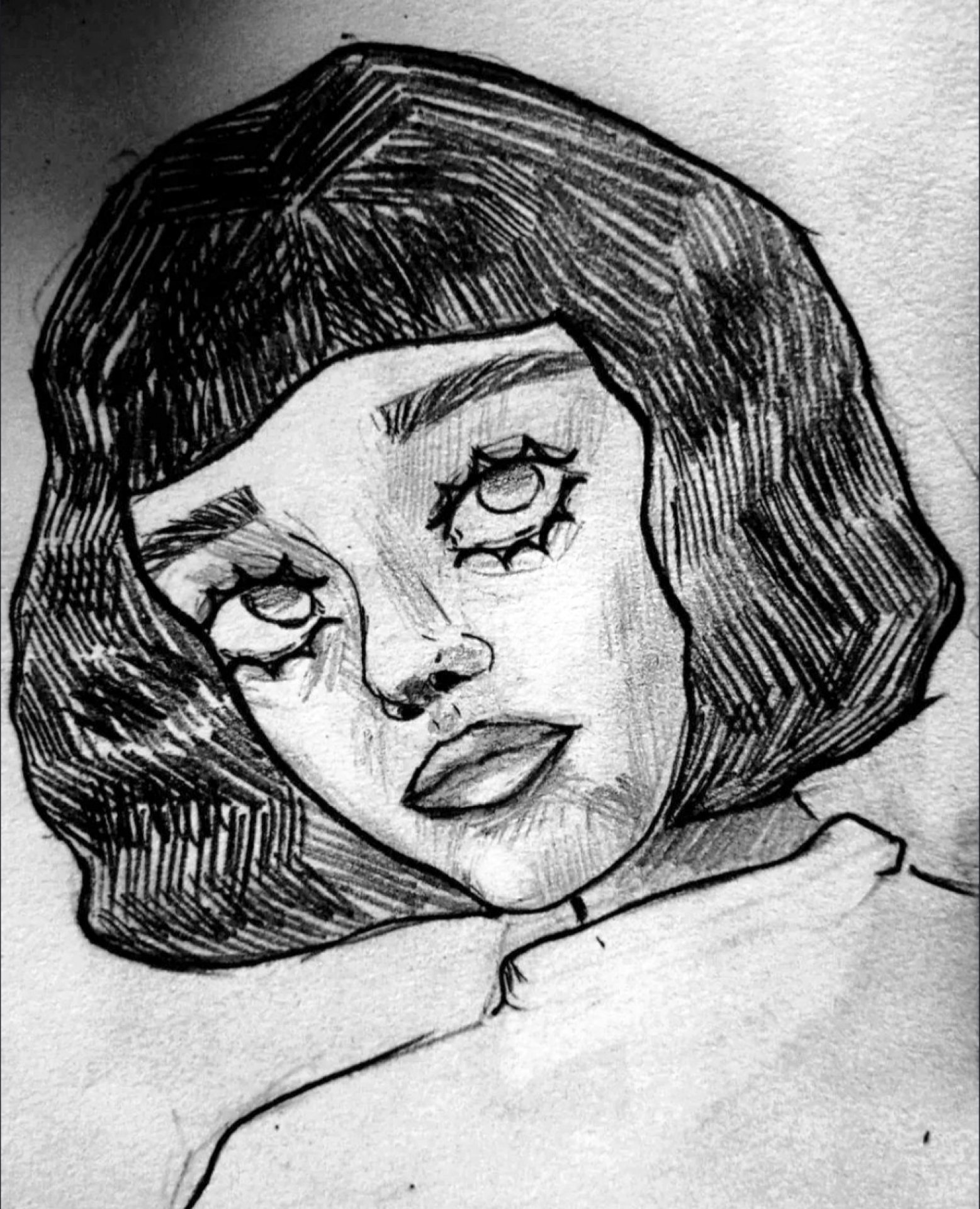 No title Drawing - Olai - Jose Art Gallery