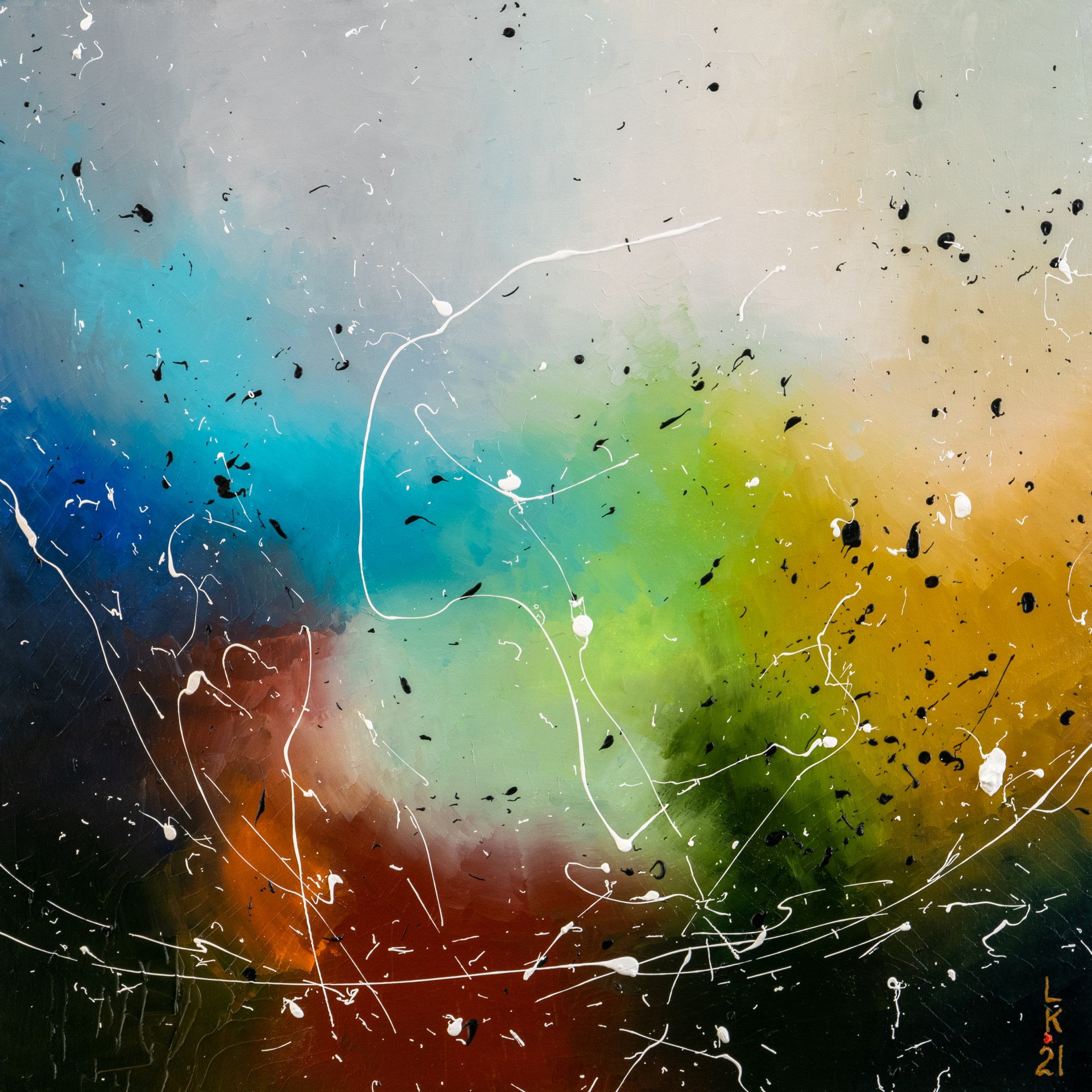 Key to the imagination Painting by Liubov Kuptsova