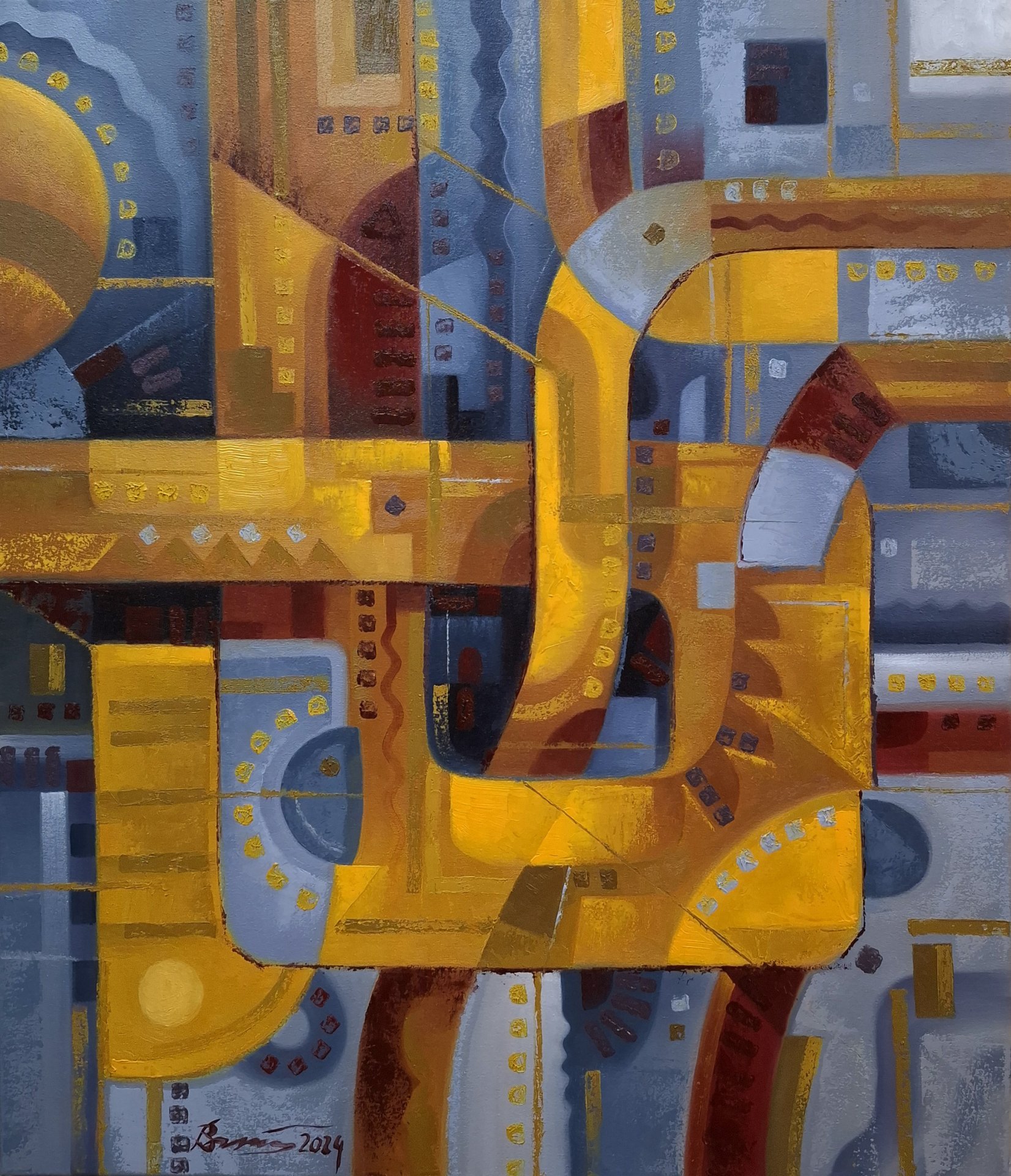 Urban jazz Painting by Serhii Voichenko - Jose Art Gallery