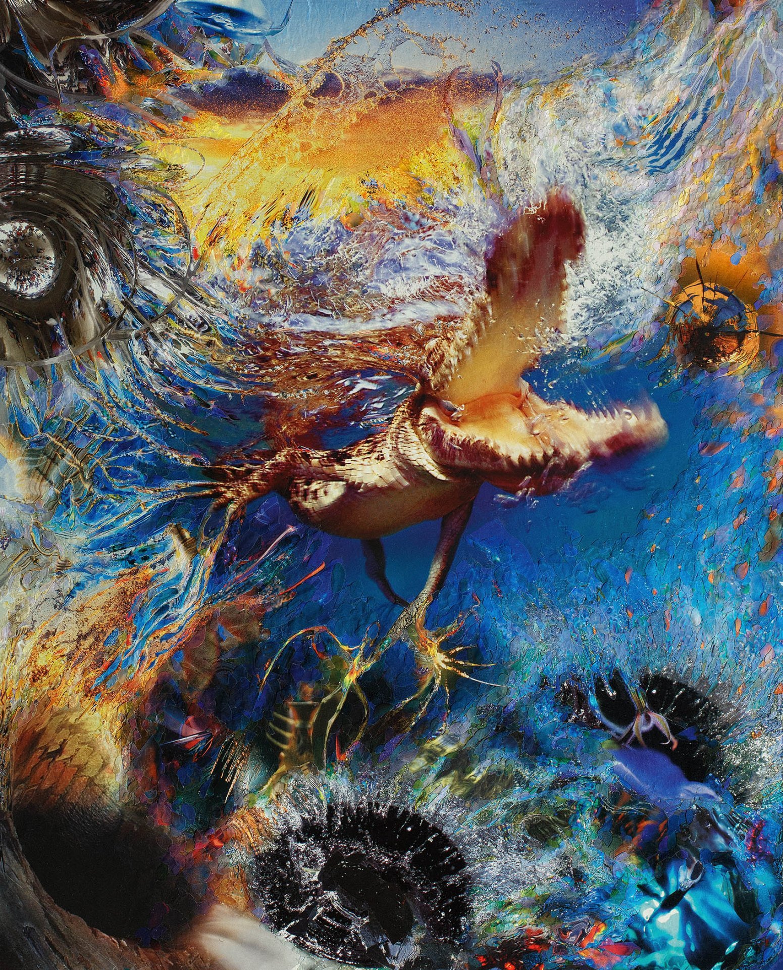 Chronos Drawing - Dmitriy Shulkovich - Jose Art Gallery