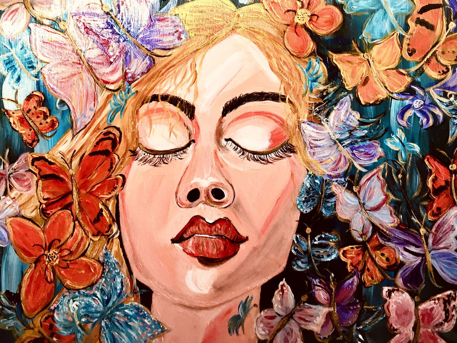 Fly on your own wings Painting by iren mihaylova