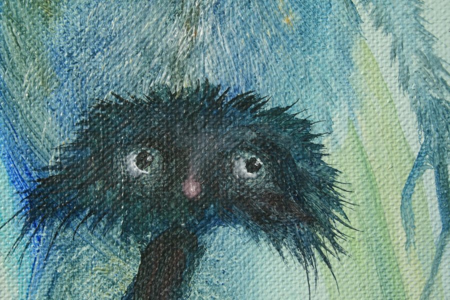 Watchful Eye Painting by Ed Schaap - Jose Art Gallery