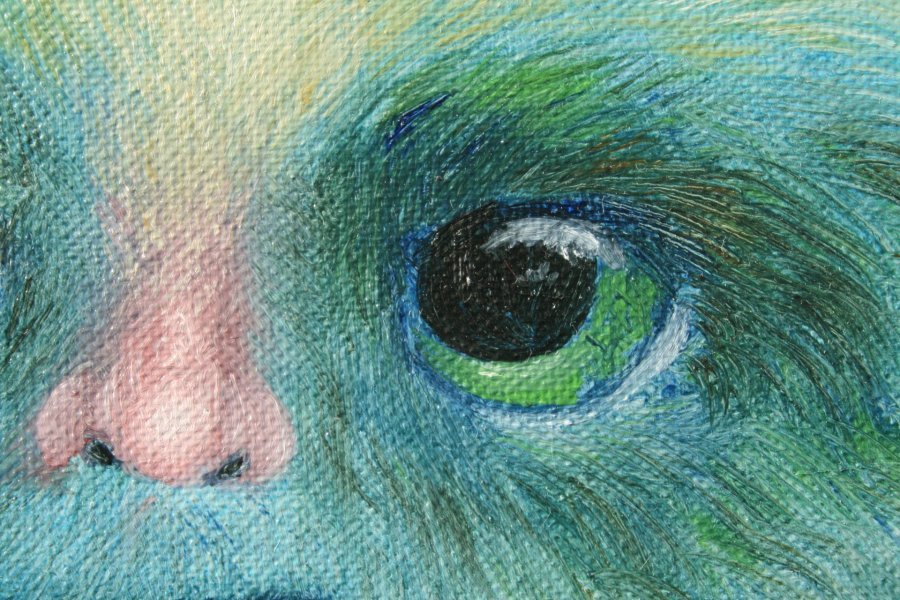 Watchful Eye Painting by Ed Schaap - Jose Art Gallery