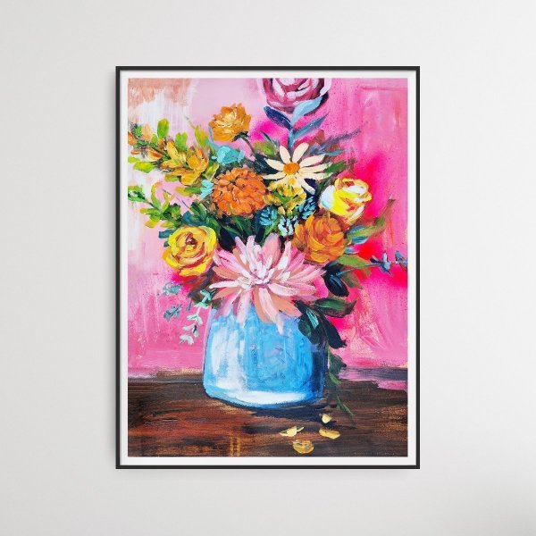 Blooming Joy Painting by Evgenia Smirnova - Jose Art Gallery