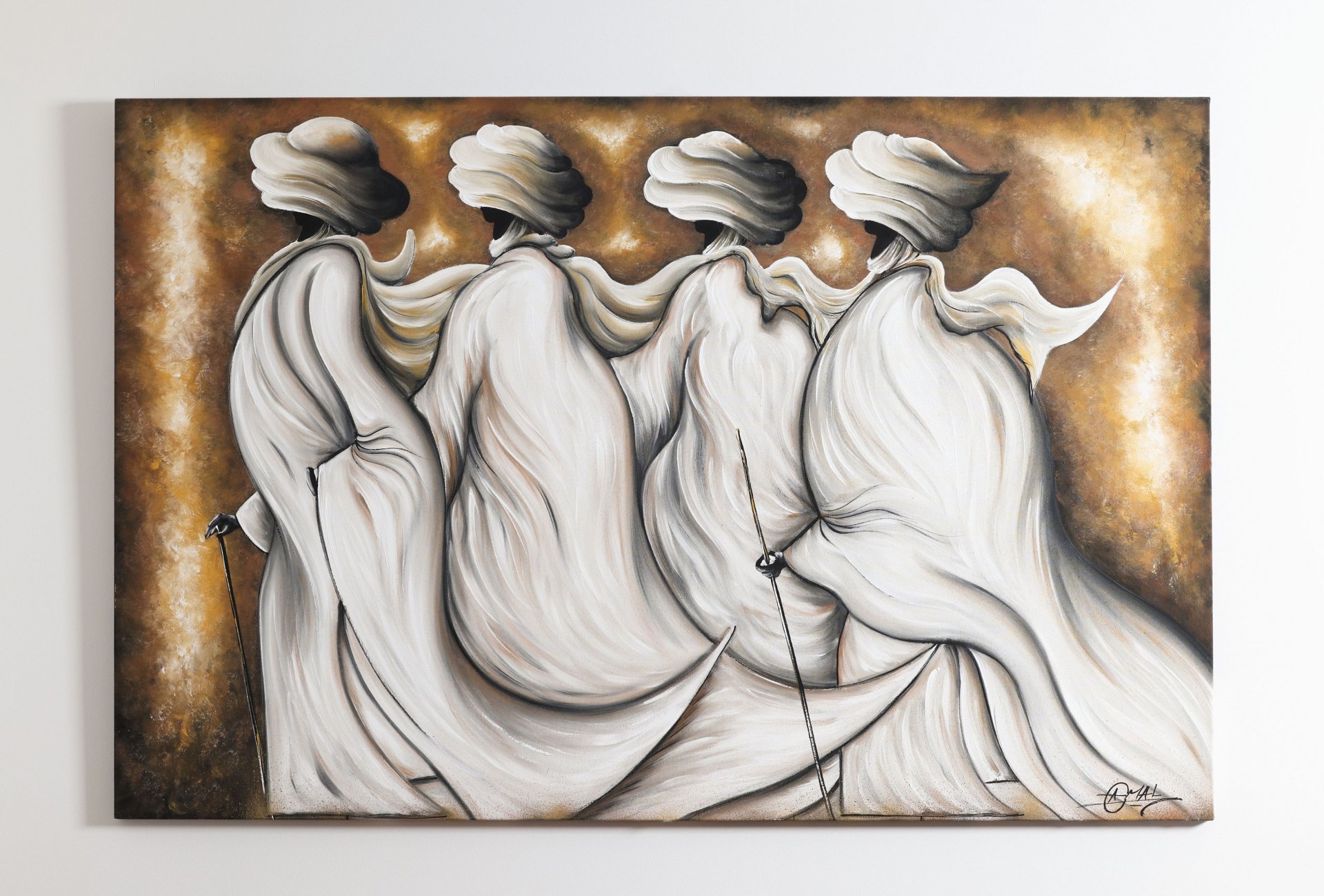 The Charm of the East Painting by Jamal art