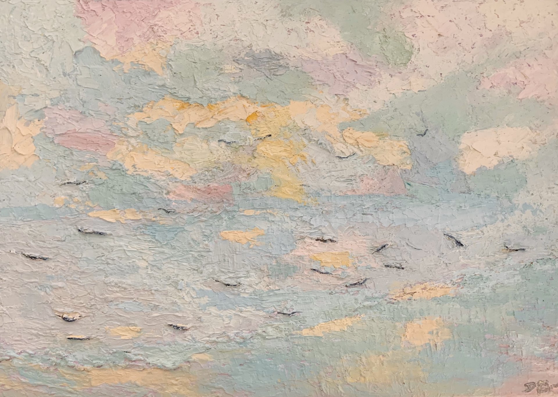 To Infinity and Beyond Painting by Dora Kalinova