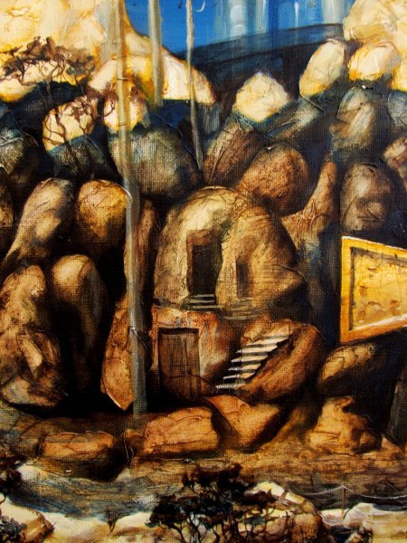 Noah: Ancient Symbols and Eternity Painting by Serhiy Roy