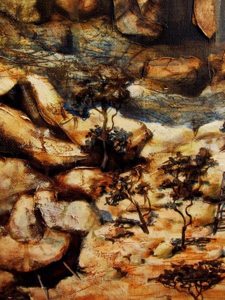 Noah: Ancient Symbols and Eternity Painting by Serhiy Roy