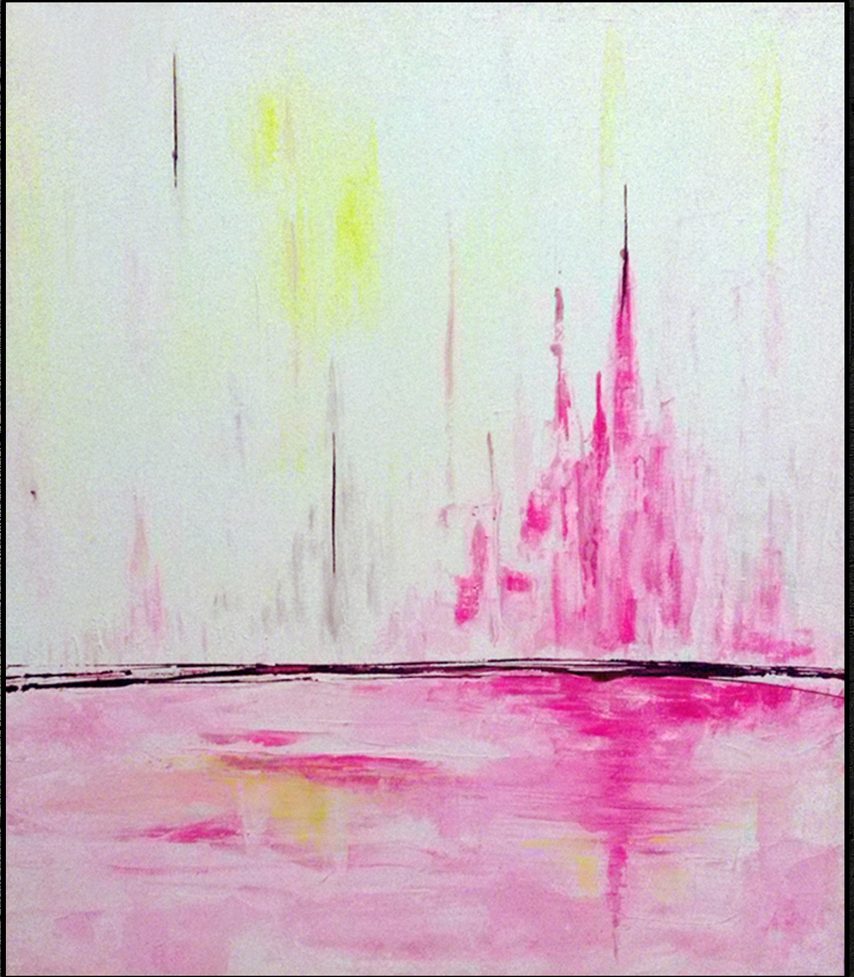 Picture flicker Painting by Kseniia Pohadaieva