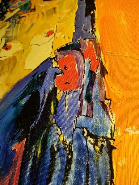 Fragment of an Eclipse Painting by Alexander Aksyonov