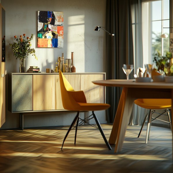 Patchwork Harmony Painting by Alexander Aksyonov