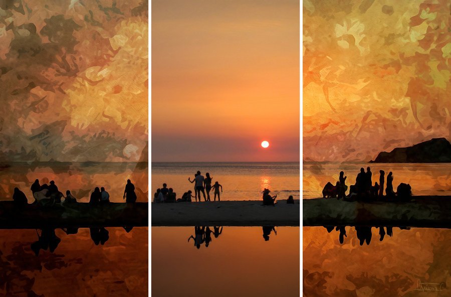 Silhouettes at Sunset: Reflections and Light Photography - Orlando ...