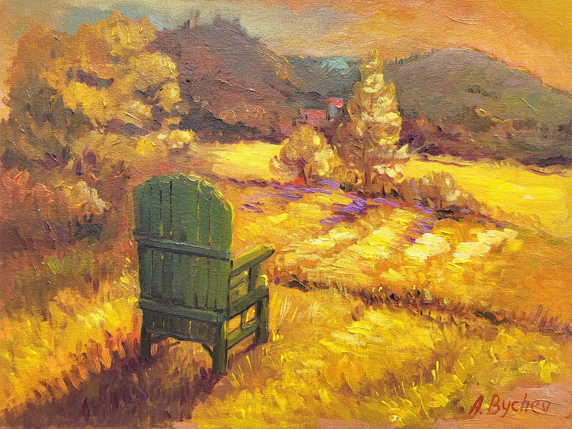 Nostalgia Painting by Andrіі Bychev - Jose Art Gallery