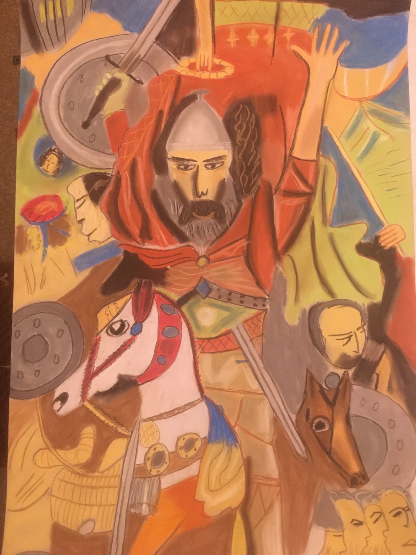 Vardanang Drawing - Sash Hakobyan - Jose Art Gallery