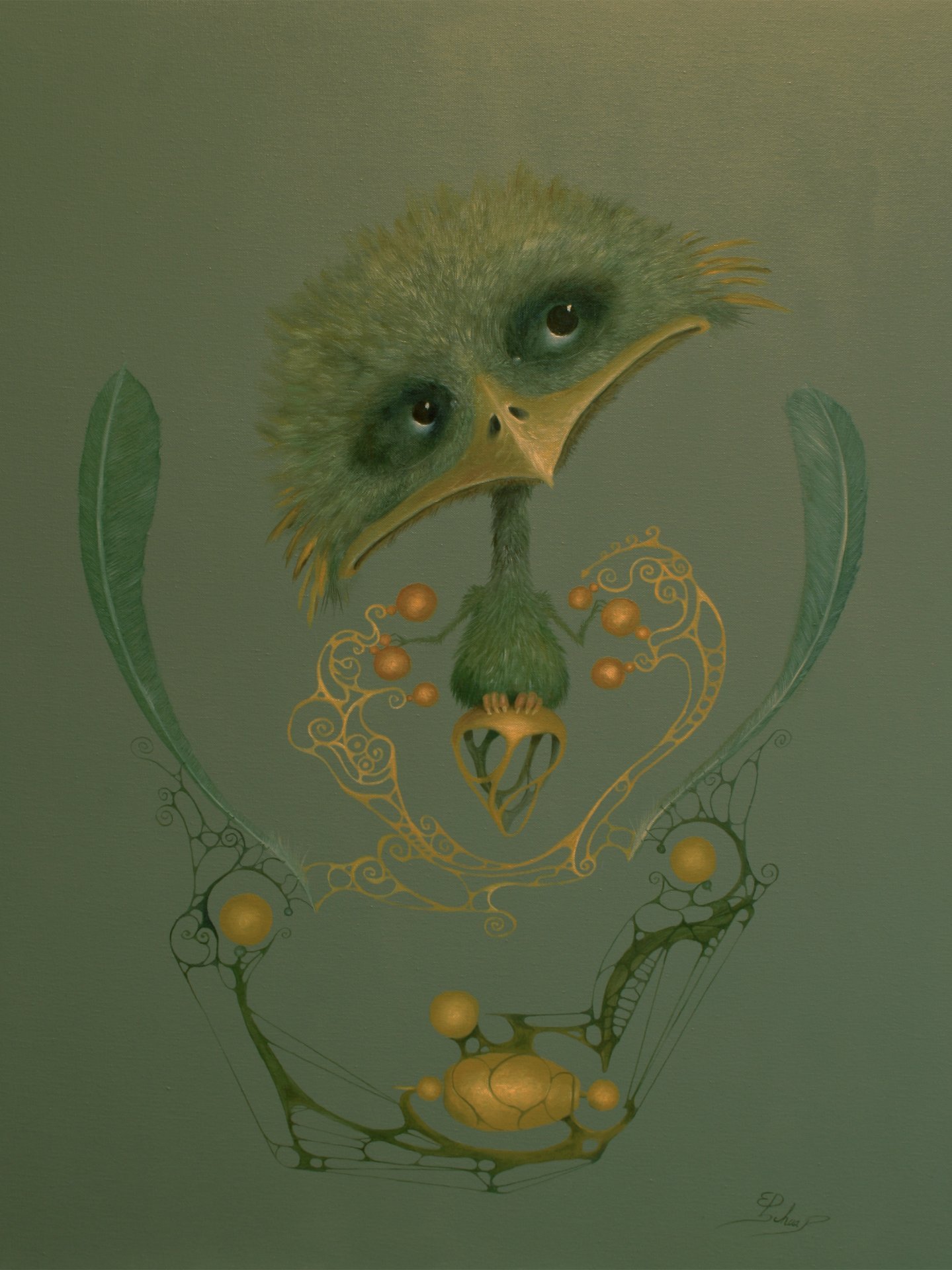 Wright Flyer Painting by Ed Schaap - Jose Art Gallery