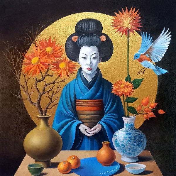 The path to inner peace Painting by Lana Korolievskaia