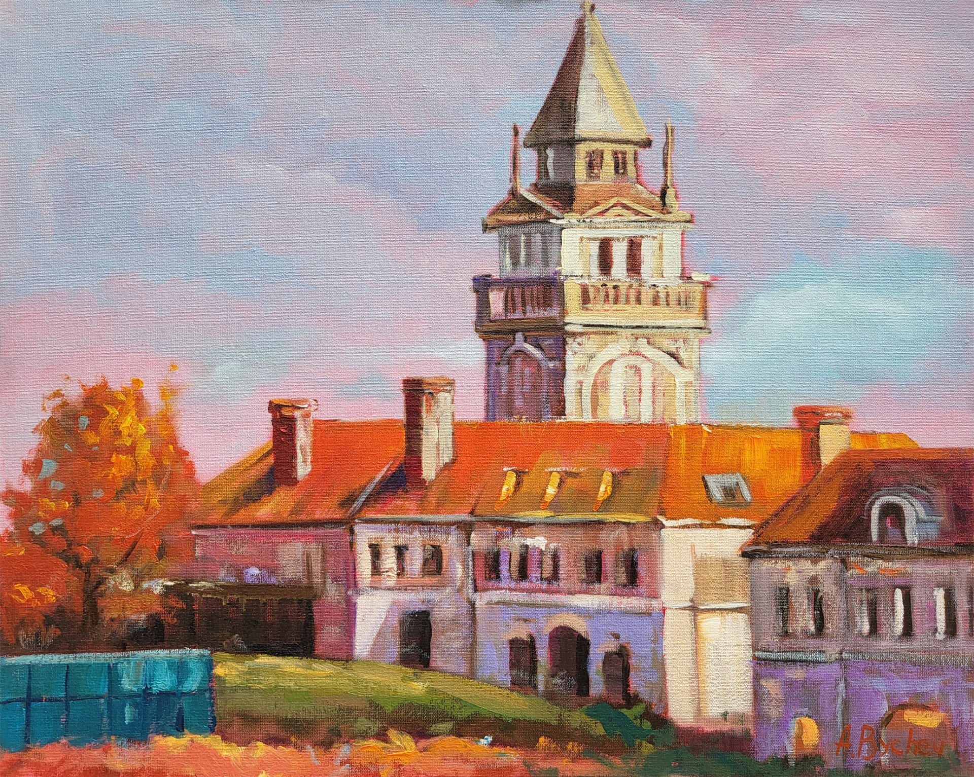 City Hall Painting by Andrіі Bychev - Jose Art Gallery