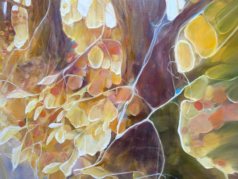 Once Upon a Time Painting by Gill Bustamante