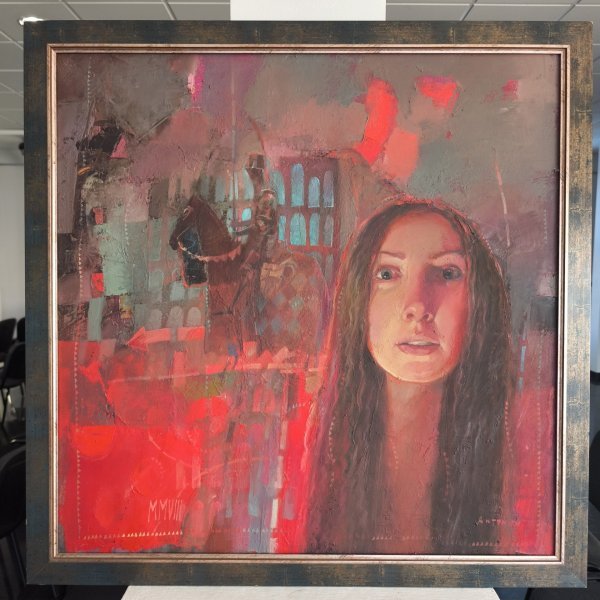 Ghost rider Painting by Oleksandr Antonyuk