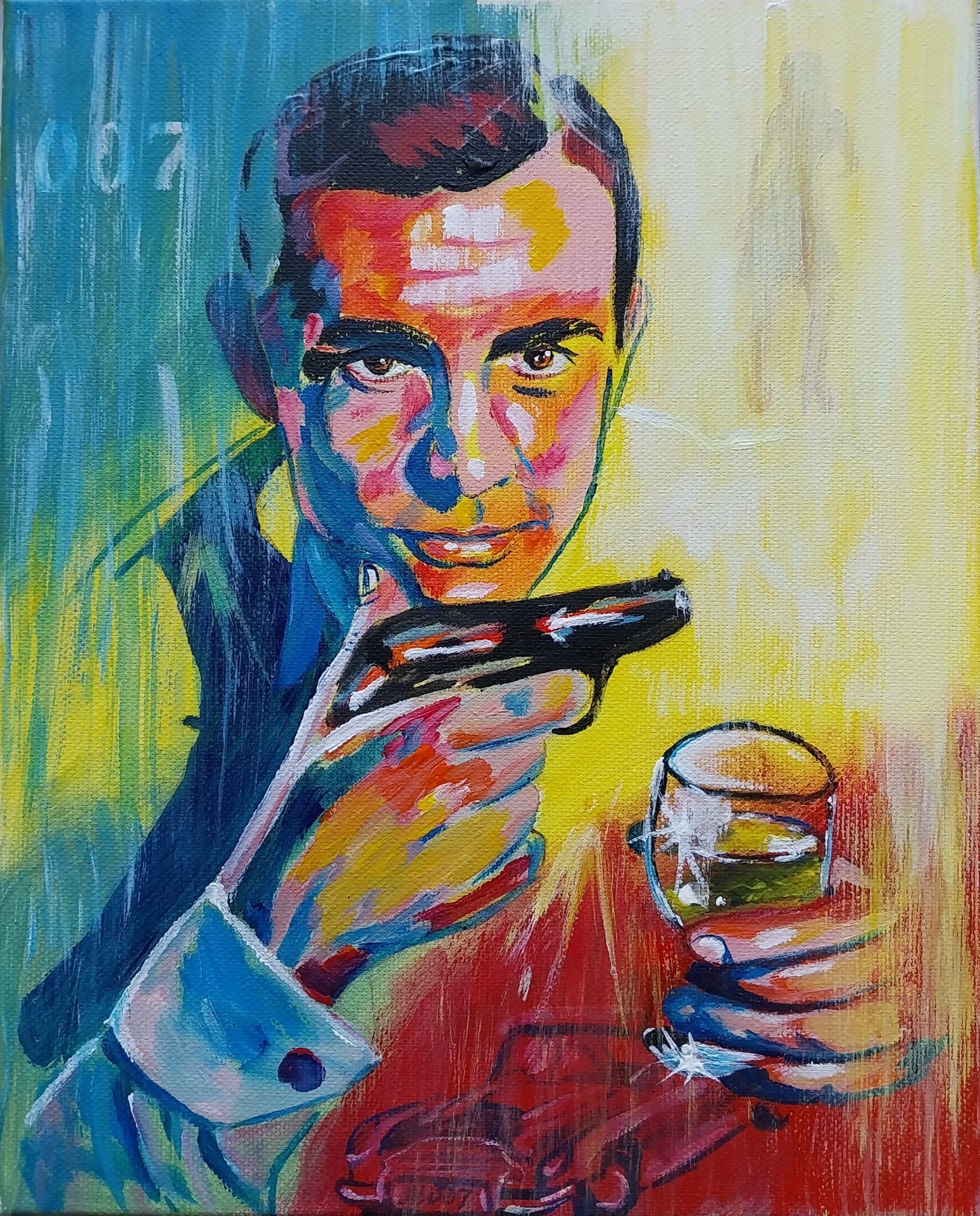 The legend Painting by Larisa Pires - Jose Art Gallery