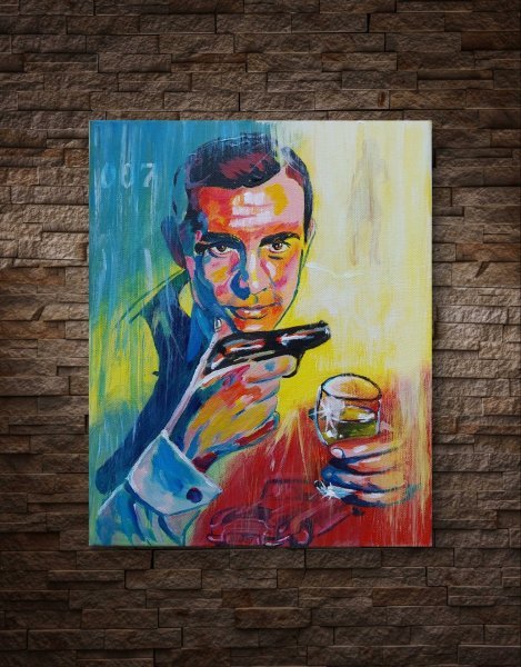 The legend Painting by Larisa Pires - Jose Art Gallery