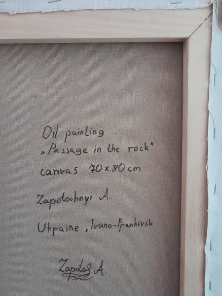 Oil painting Passage Painting by Anton Zapotochny(Dovzhenko)