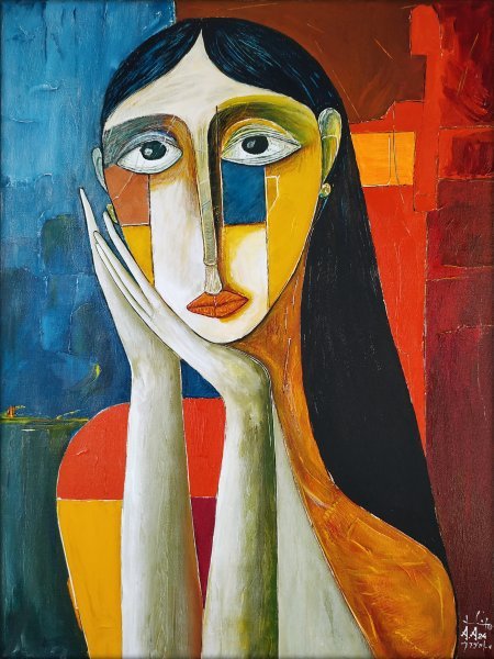 Echoes of Expression #3 If I.. Painting by Alexander Aksyonov