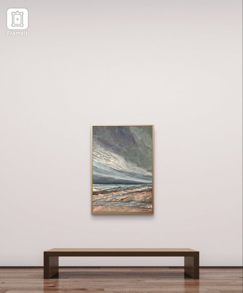 North Sea Painting by Olena Fishbein - Jose Art Gallery