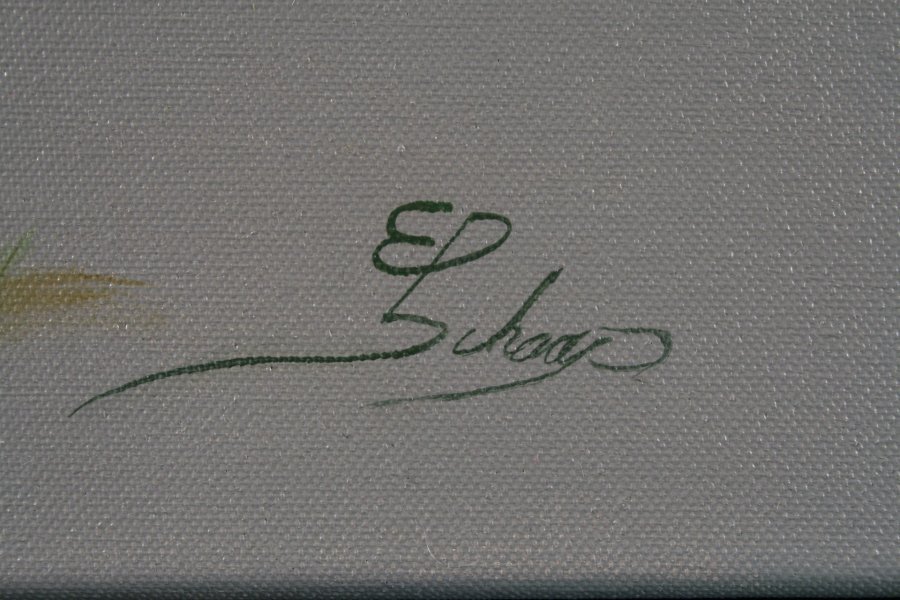 Helmsman Painting by Ed Schaap - Jose Art Gallery