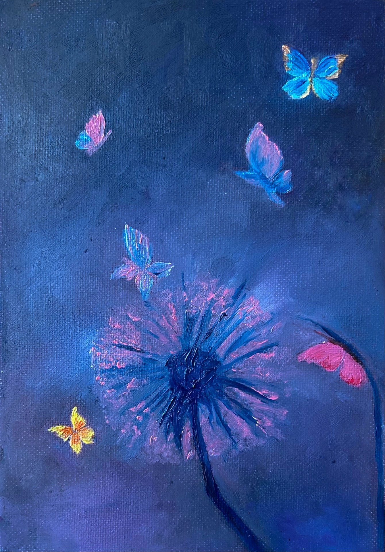 Butterfly Effects Painting by Marina Gorbachova