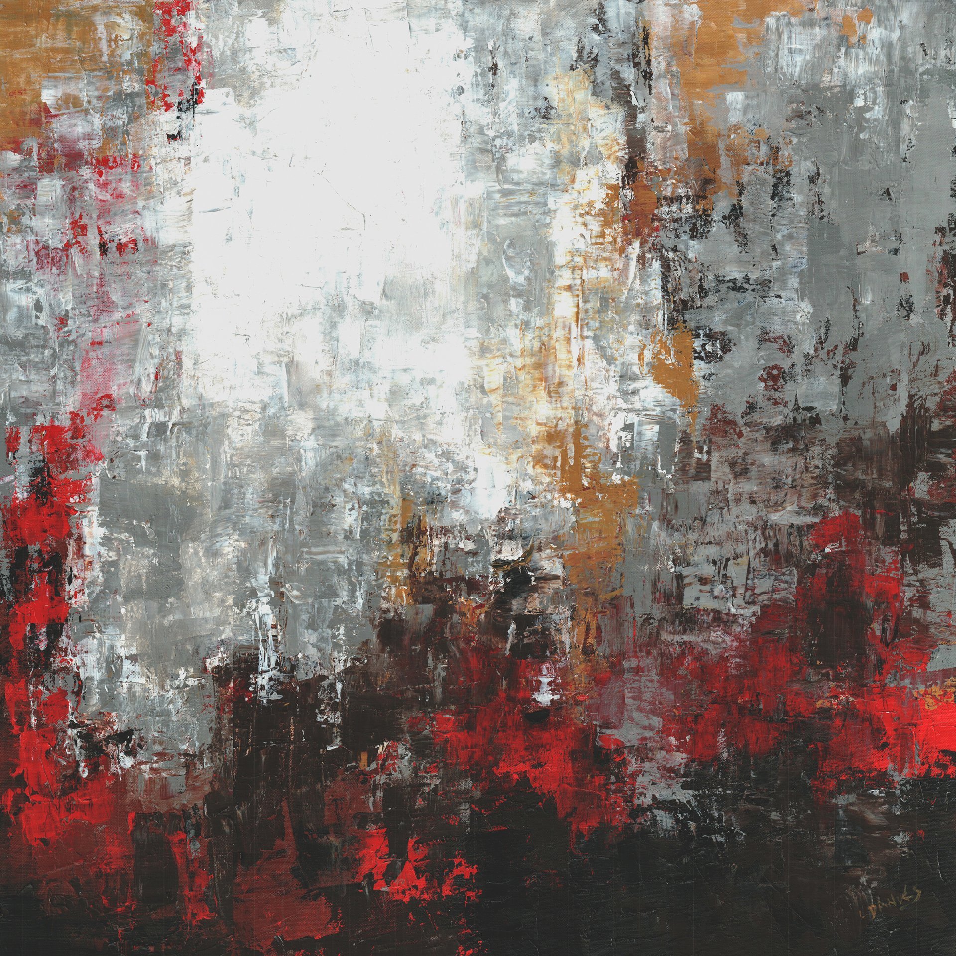 Eternal Flame Painting by Lisa Daniels - Jose Art Gallery