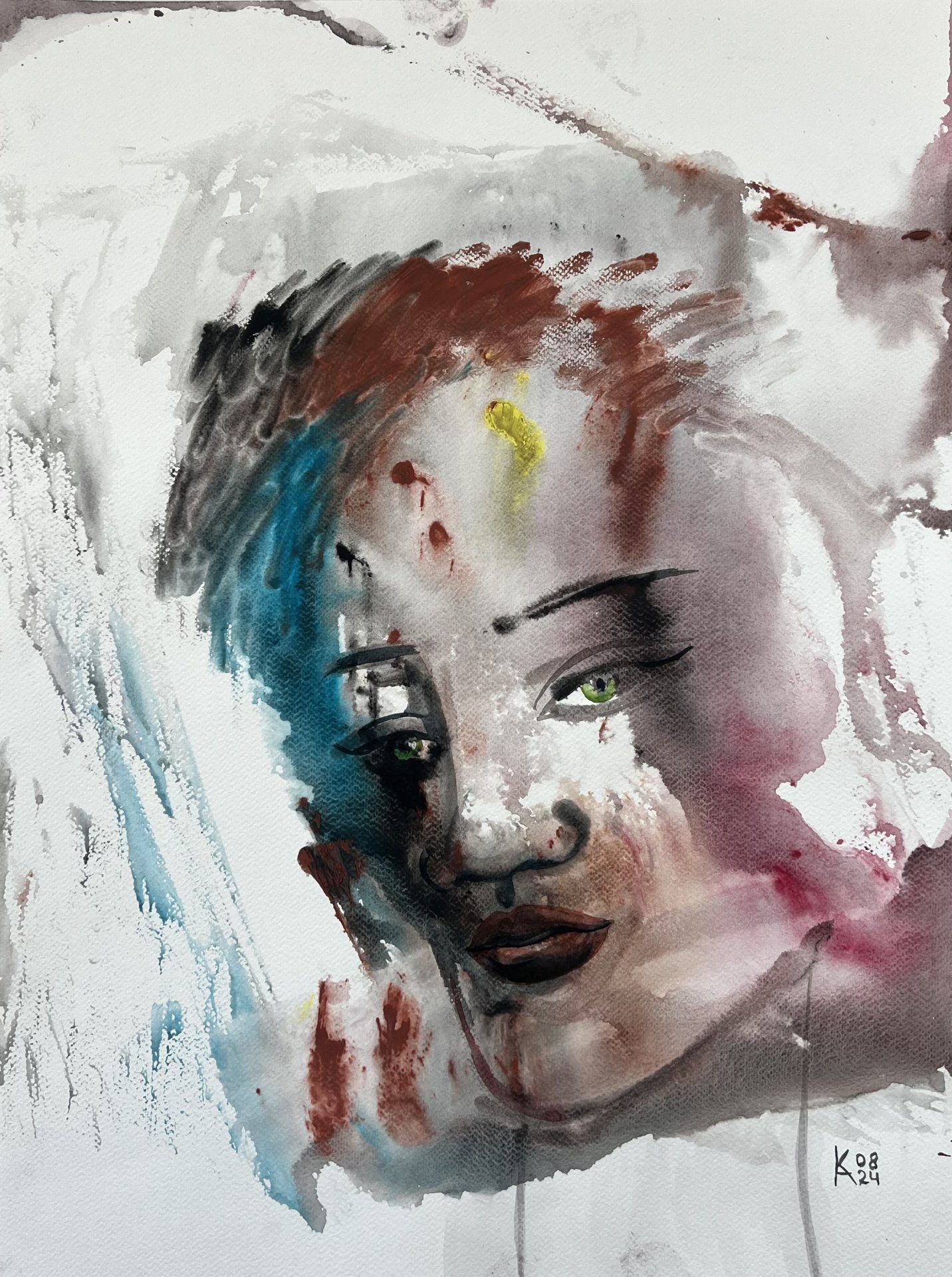 Detachment Painting by Katerina Anchugova - Jose Art Gallery