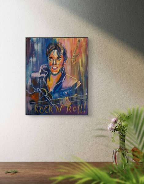 The Legend 2 Painting by Larisa Pires - Jose Art Gallery