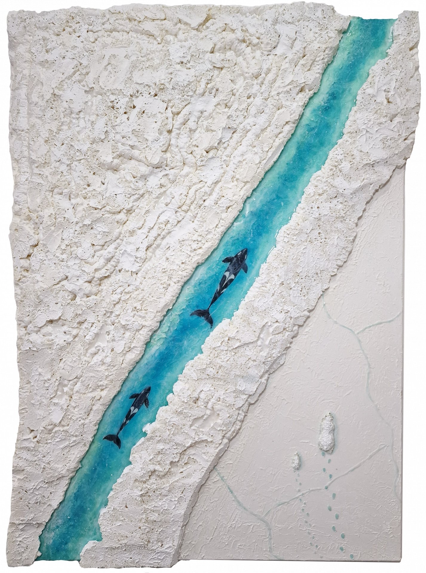 Nordic Path Painting by Victoria Shul - Jose Art Gallery