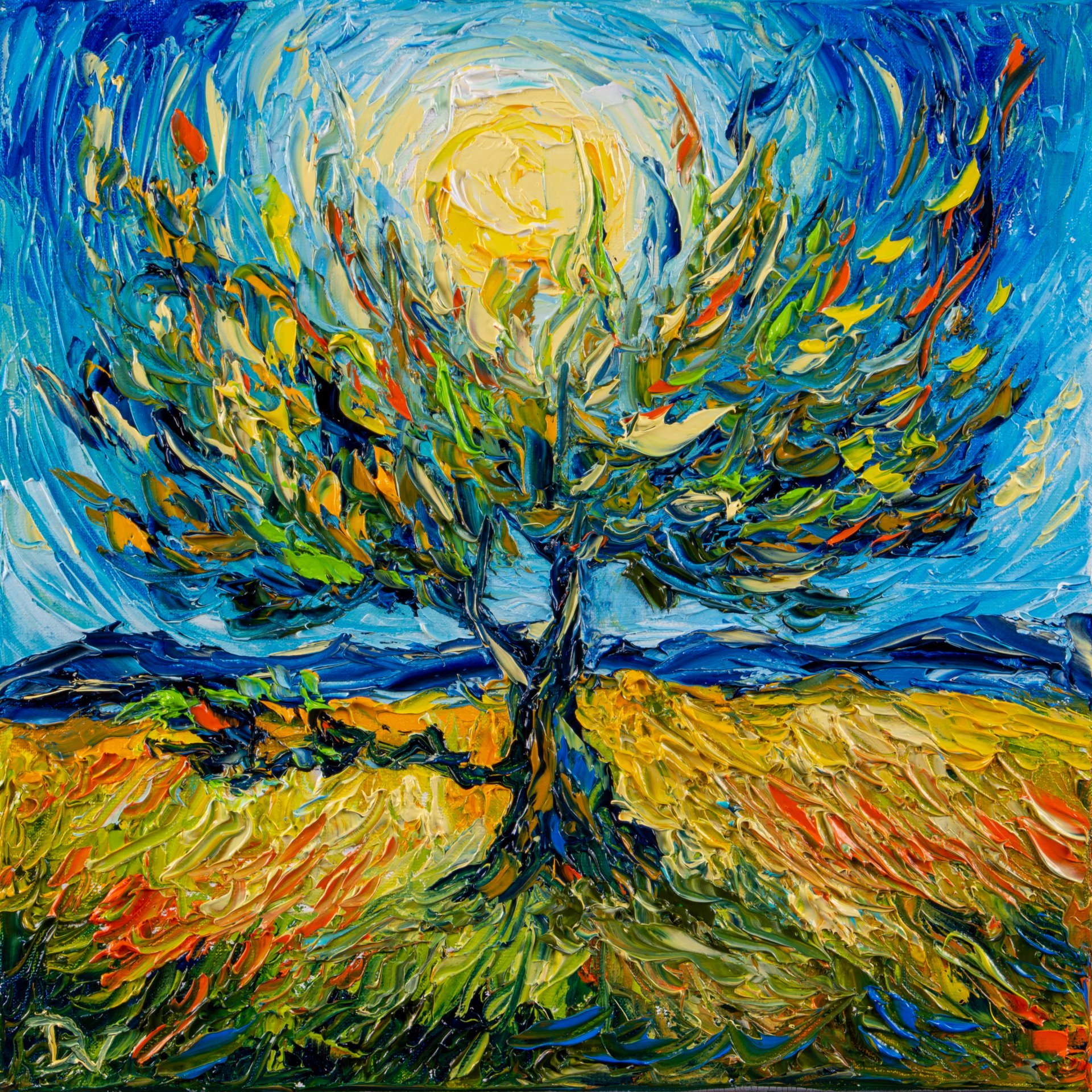 Eternal Flow Painting by Vladyslav Durniev