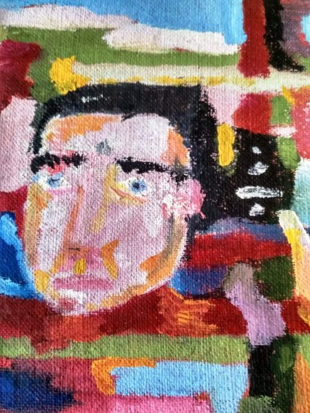 Look into the void Painting by Volodymyr Ryba