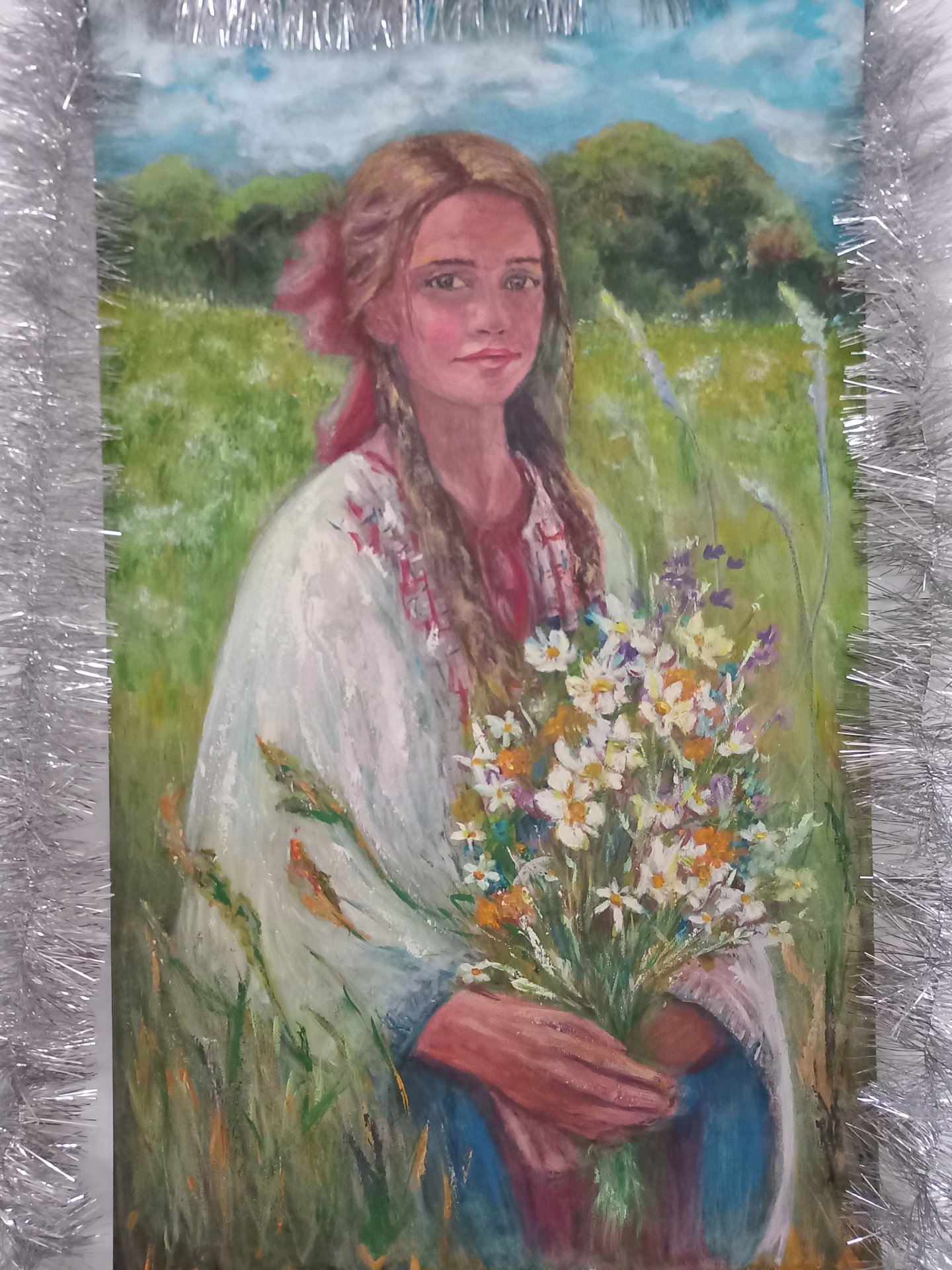 Polysyanochka Drawing - Ellina Gabarajeva - Jose Art Gallery