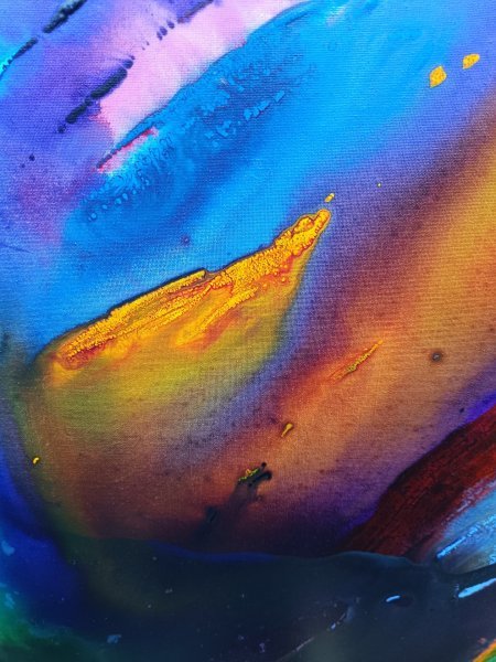 Disintegration Painting by Davide De Luca - Jose Art Gallery